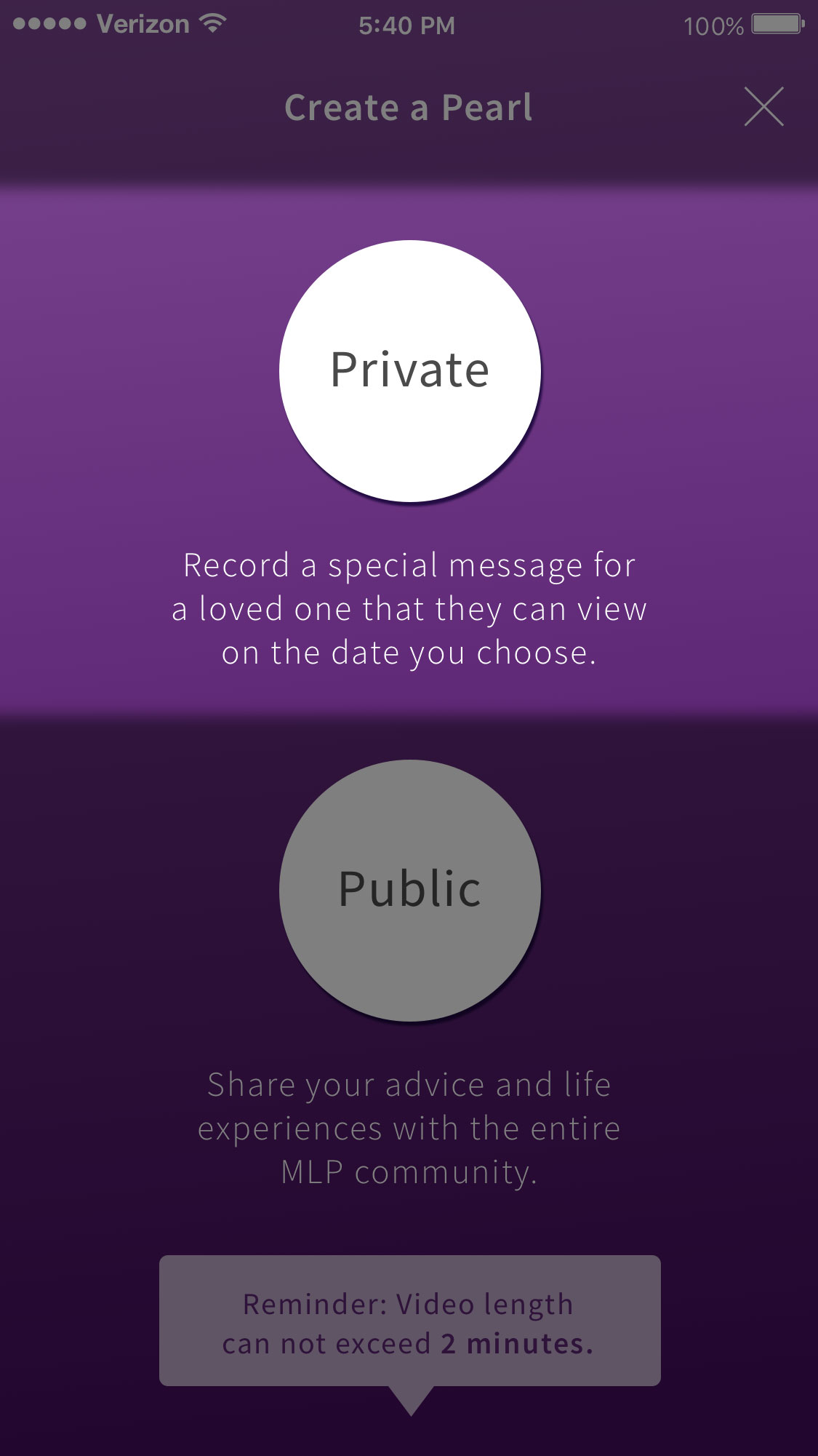Pearls App – Share your memories…